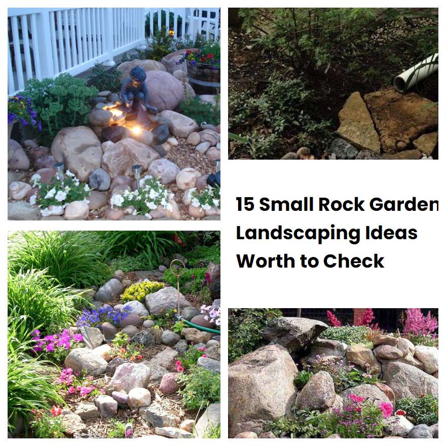 15 Small Rock Garden Landscaping Ideas Worth to Check | SharonSable