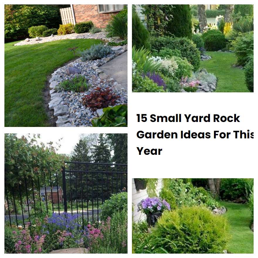 15 Small Yard Rock Garden Ideas For This Year | SharonSable