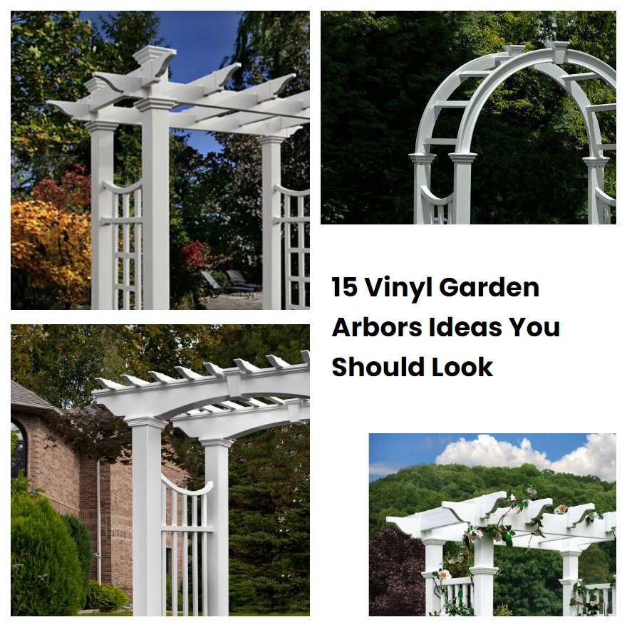 15 Vinyl Garden Arbors Ideas You Should Look | SharonSable