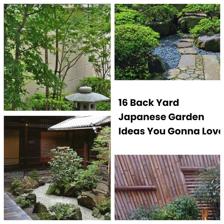 16 Back Yard Japanese Garden Ideas You Gonna Love | SharonSable