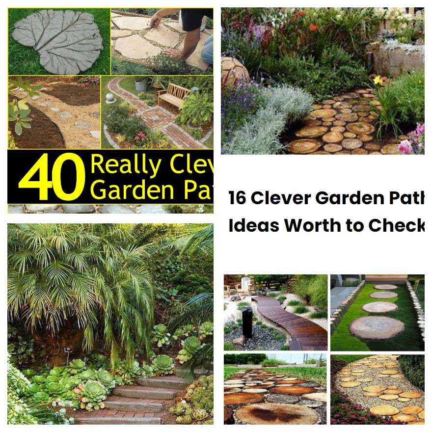 16 Clever Garden Path Ideas Worth to Check | SharonSable