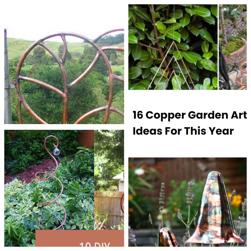 16 Copper Garden Art Ideas For This Year | SharonSable