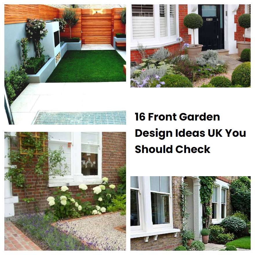 16 Front Garden Design Ideas UK You Should Check | SharonSable