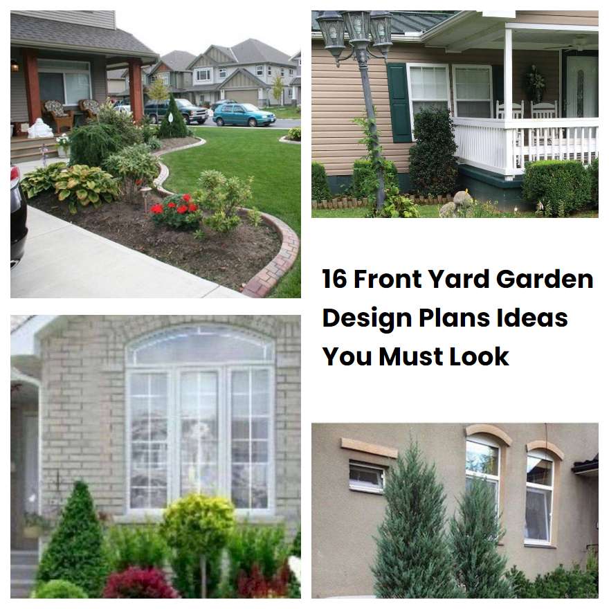 16 Front Yard Garden Design Plans Ideas You Must Look | SharonSable