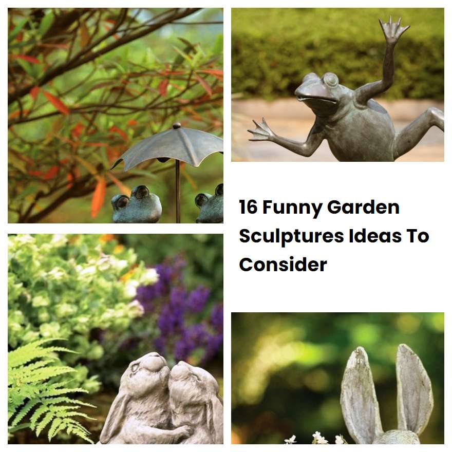 16 Funny Garden Sculptures Ideas To Consider | SharonSable