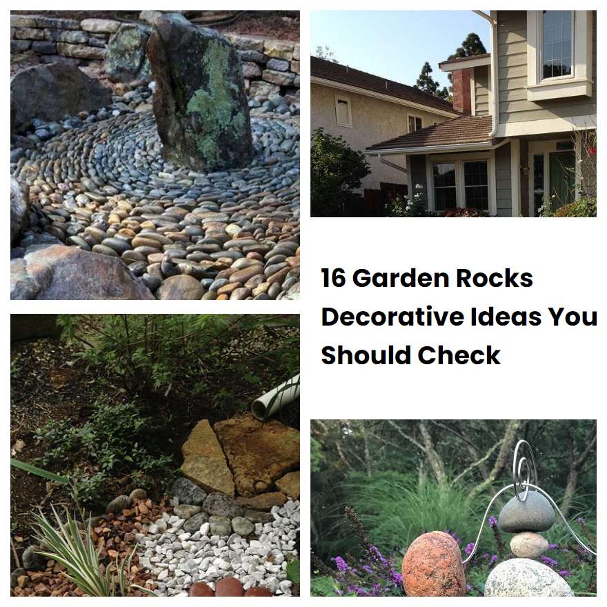 16 Garden Rocks Decorative Ideas You Should Check | SharonSable