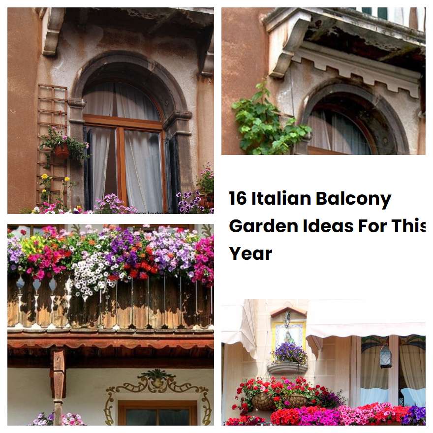 16 Italian Balcony Garden Ideas For This Year | SharonSable