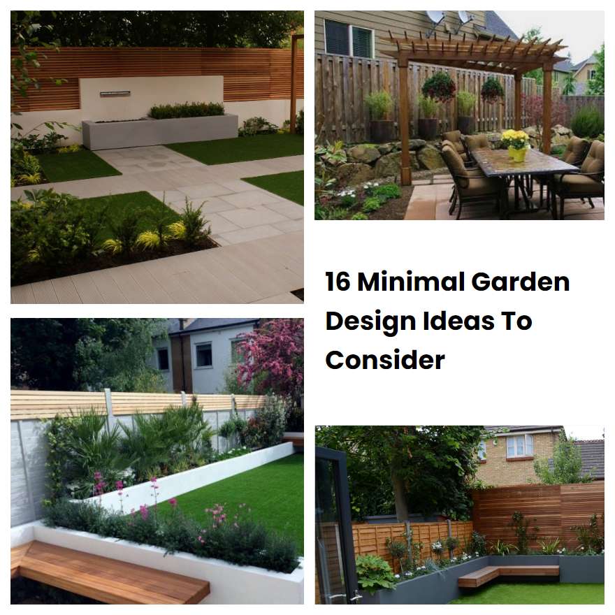 16 Minimal Garden Design Ideas To Consider | SharonSable