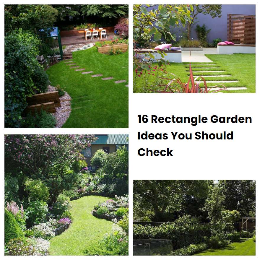 16 Rectangle Garden Ideas You Should Check | SharonSable