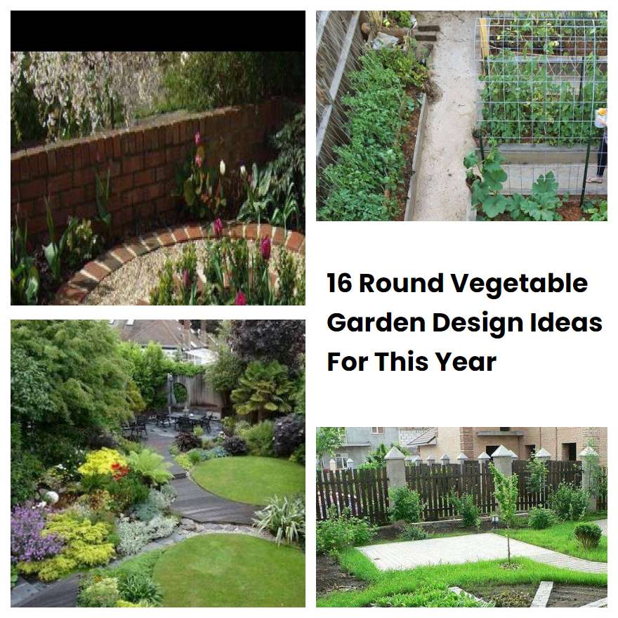 16 Round Vegetable Garden Design Ideas For This Year | SharonSable