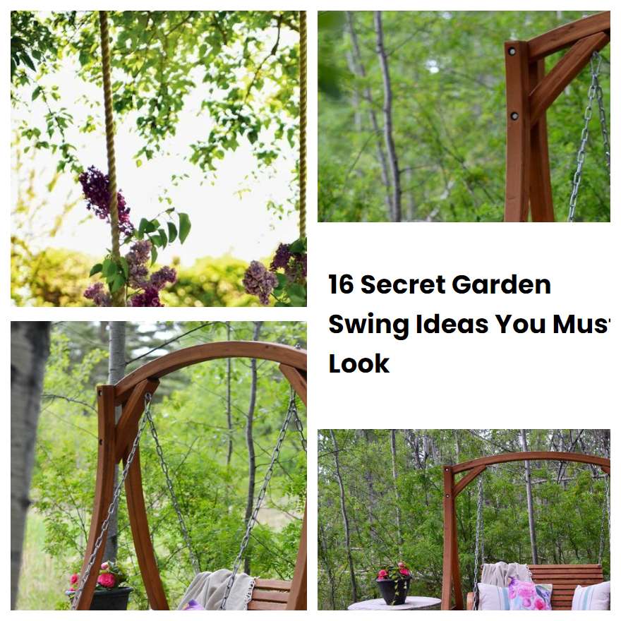 16 Secret Garden Swing Ideas You Must Look | SharonSable