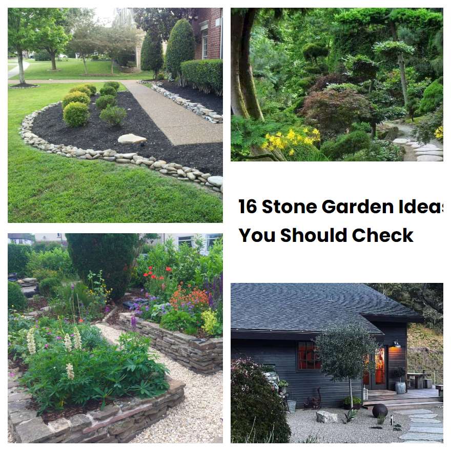 16 Stone Garden Ideas You Should Check | SharonSable
