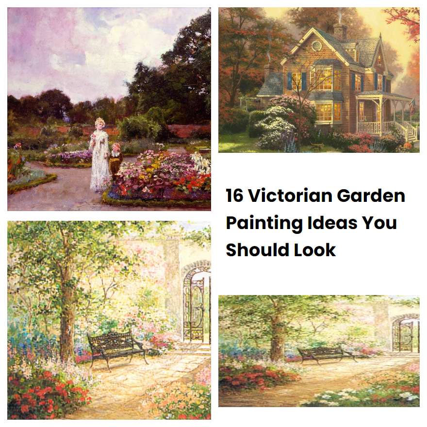 16 Victorian Garden Painting Ideas You Should Look | SharonSable