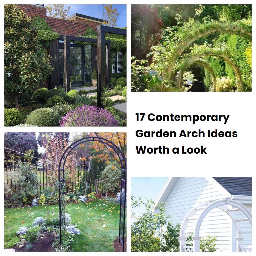 17 Contemporary Garden Arch Ideas Worth a Look | SharonSable