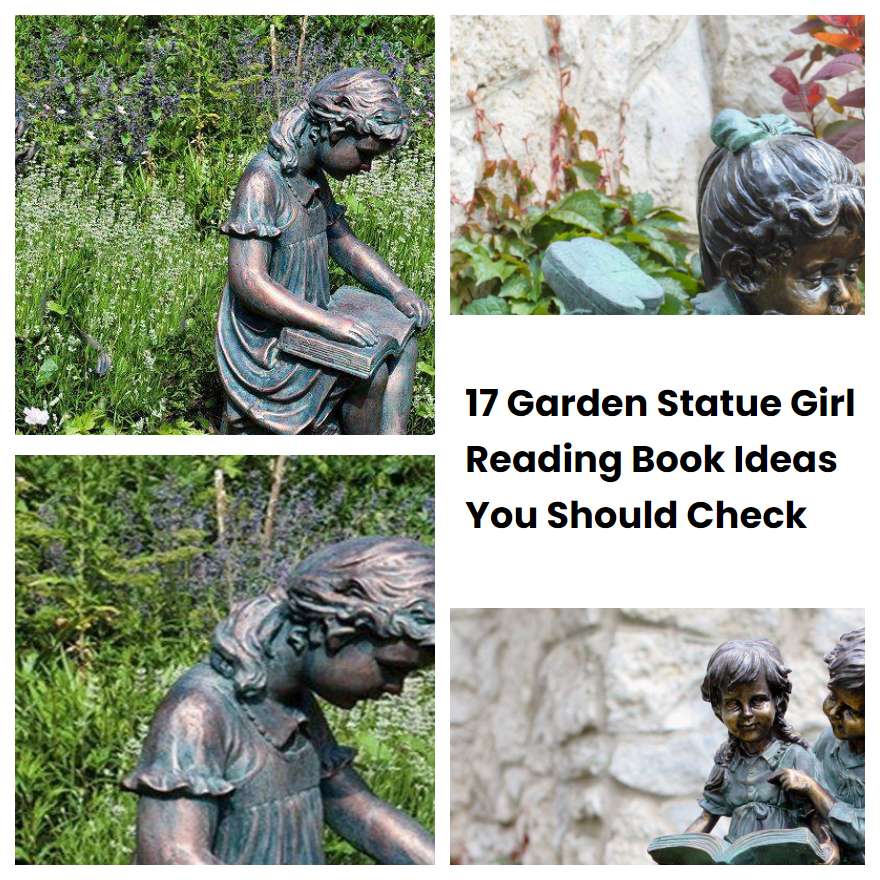 17 Garden Statue Girl Reading Book Ideas You Should Check | SharonSable
