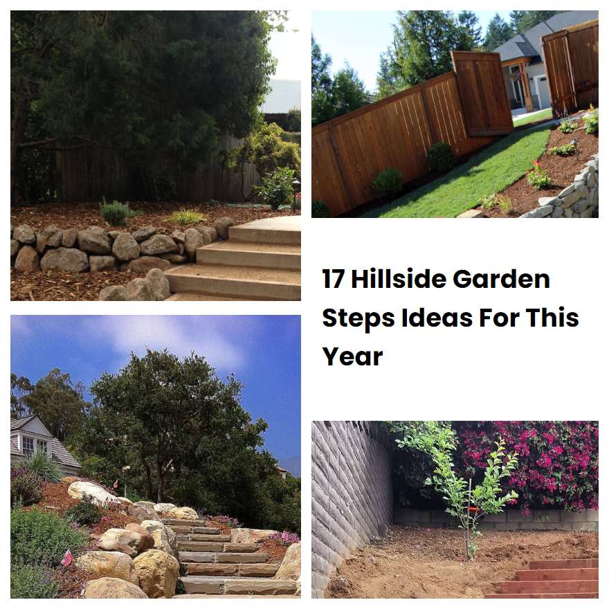 17 Hillside Garden Steps Ideas For This Year | SharonSable
