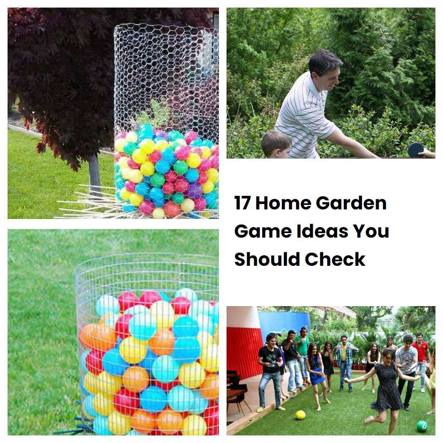 17 Home Garden Game Ideas You Should Check | SharonSable