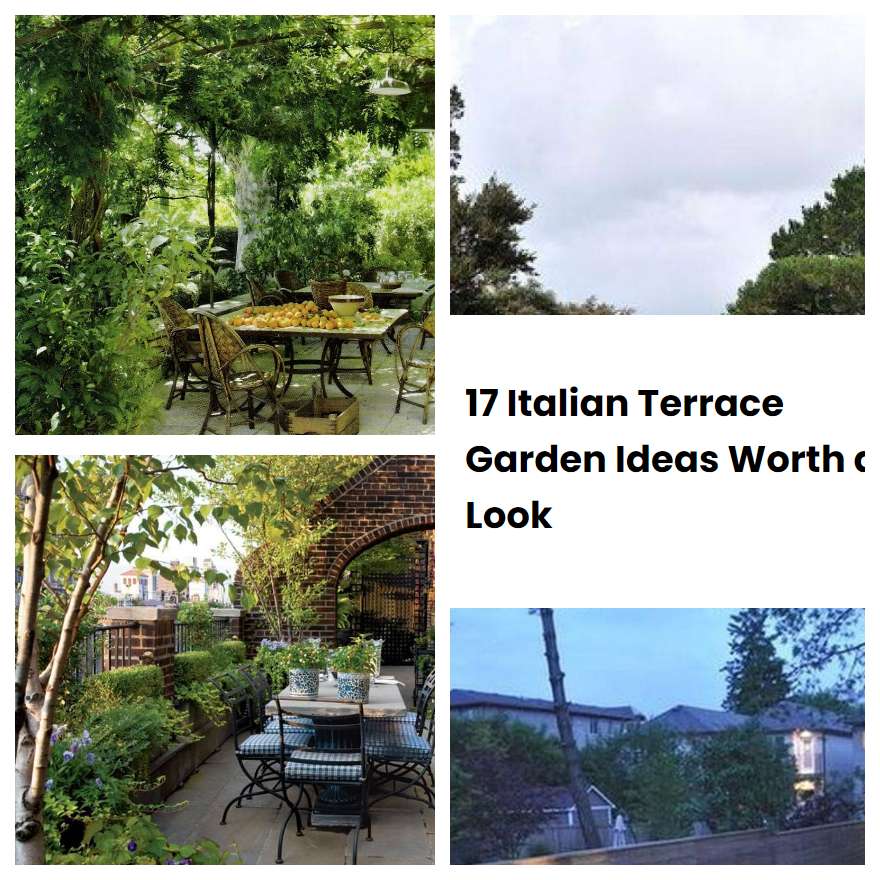 17 Italian Terrace Garden Ideas Worth a Look | SharonSable