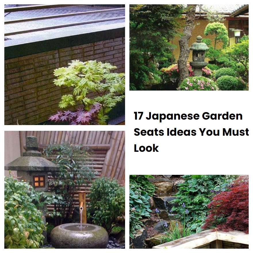 17 Japanese Garden Seats Ideas You Must Look | SharonSable