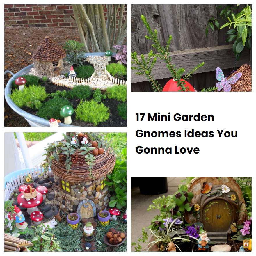 17 Mini Garden Gnomes Ideas You Gonna Love | SharonSable