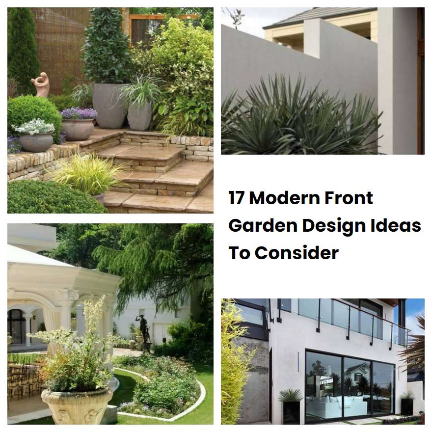 17 Modern Front Garden Design Ideas To Consider | SharonSable