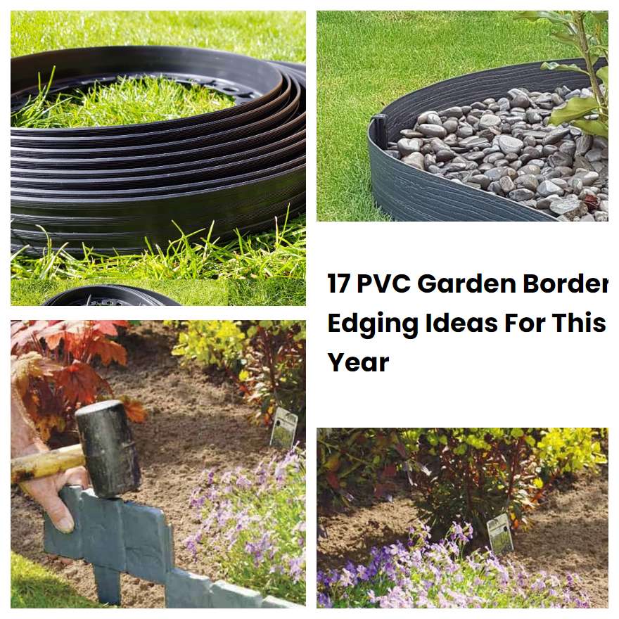 17 PVC Garden Border Edging Ideas For This Year | SharonSable