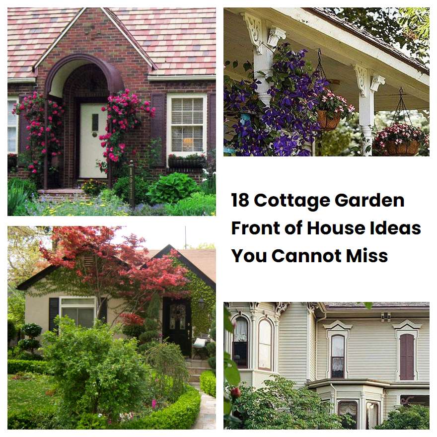 18 Cottage Garden Front of House Ideas You Cannot Miss | SharonSable