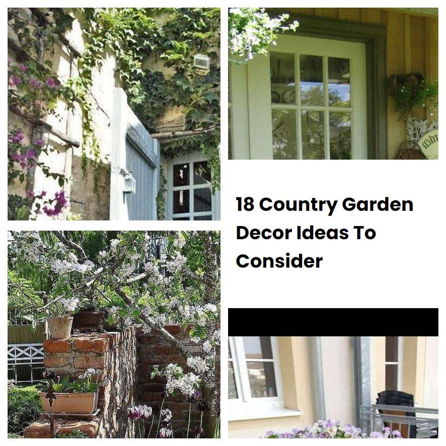 18 Country Garden Decor Ideas To Consider | SharonSable