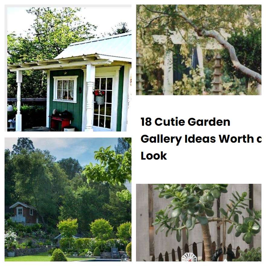18 Cutie Garden Gallery Ideas Worth a Look | SharonSable