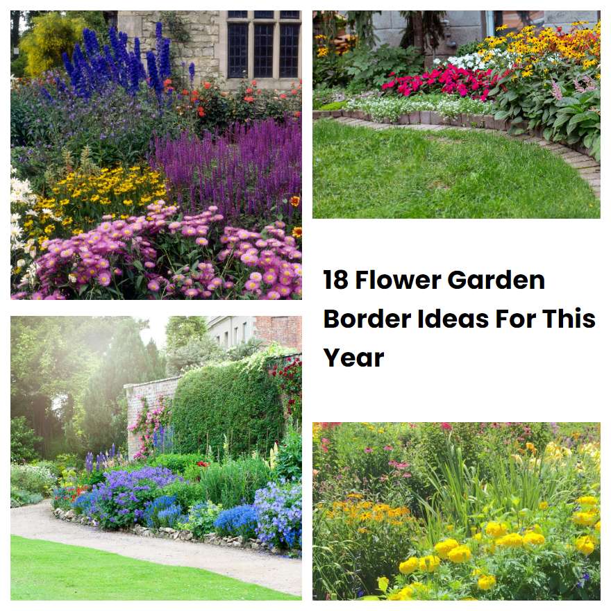 18 Flower Garden Border Ideas For This Year | SharonSable