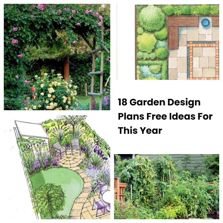 18 Garden Design Plans Free Ideas For This Year | SharonSable