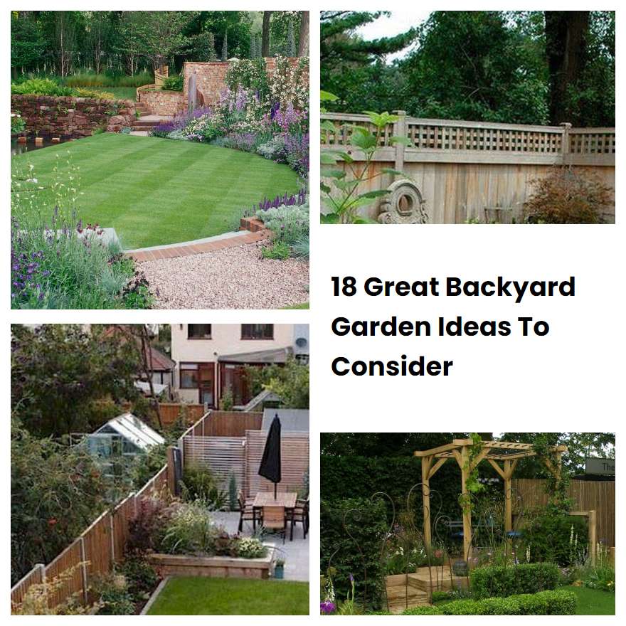 18 Great Backyard Garden Ideas To Consider | SharonSable