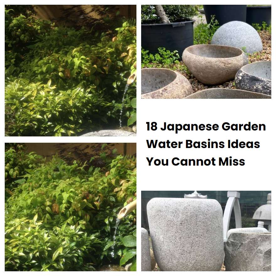 18 Japanese Garden Water Basins Ideas You Cannot Miss | SharonSable