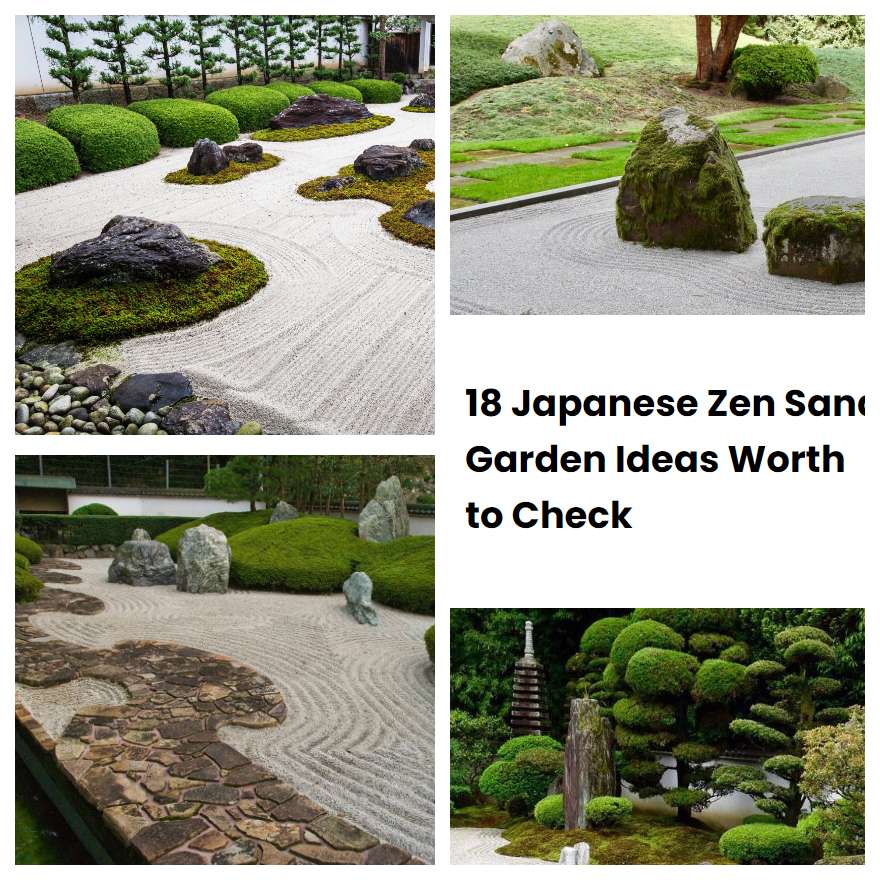 18 Japanese Zen Sand Garden Ideas Worth to Check | SharonSable