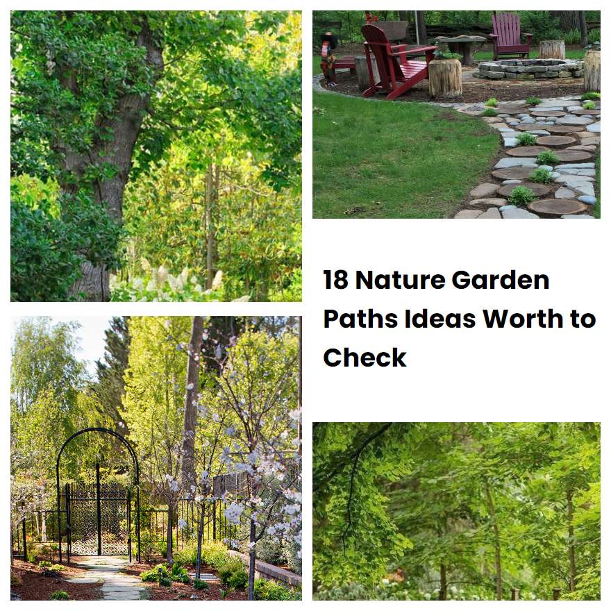18 Nature Garden Paths Ideas Worth to Check | SharonSable