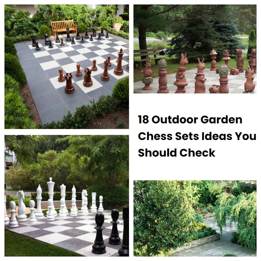 18 Outdoor Garden Chess Sets Ideas You Should Check | SharonSable