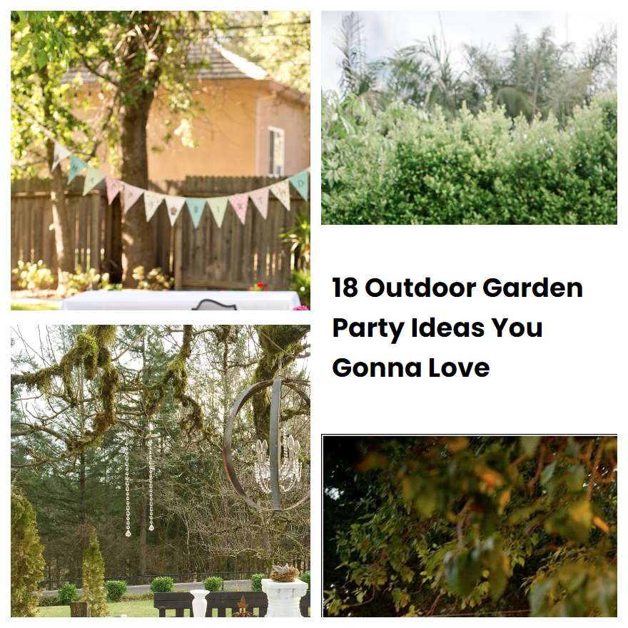 18 Outdoor Garden Party Ideas You Gonna Love | SharonSable