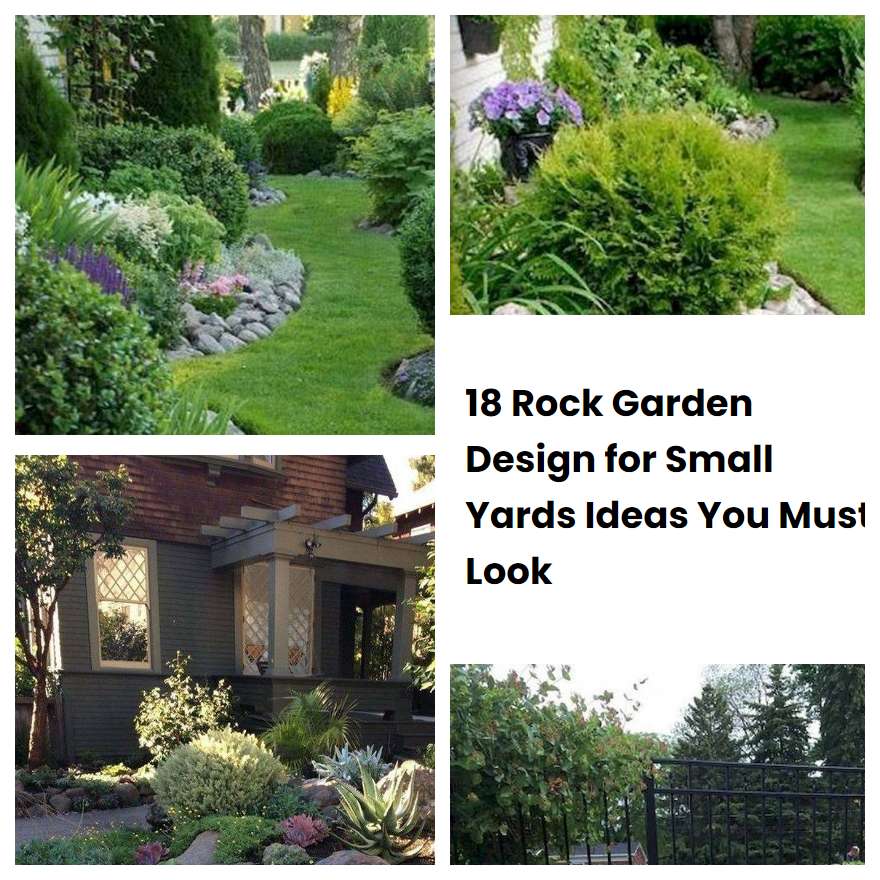 18 Rock Garden Design for Small Yards Ideas You Must Look | SharonSable