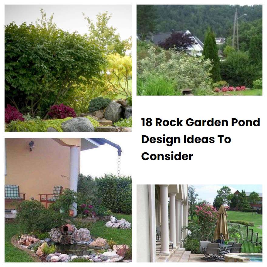 18 Rock Garden Pond Design Ideas To Consider | SharonSable