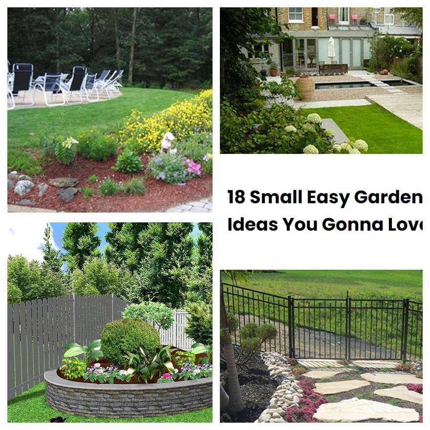 18 Small Easy Garden Ideas You Gonna Love | SharonSable