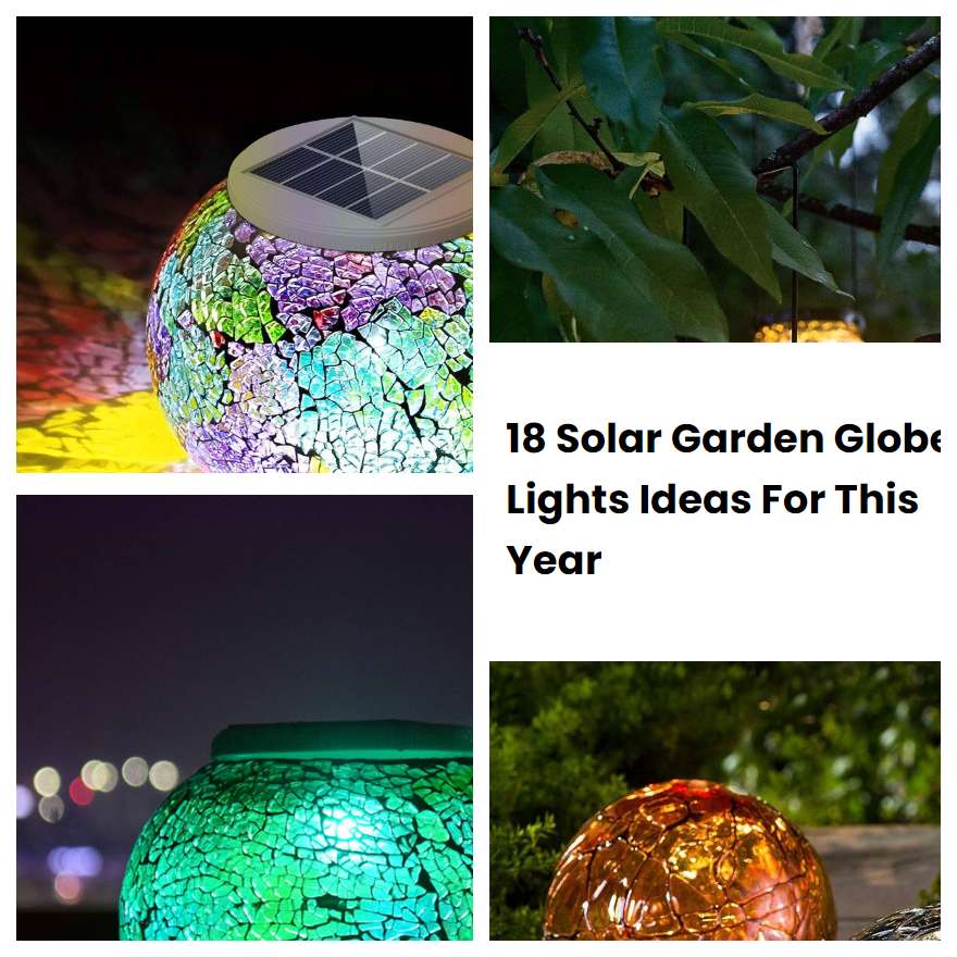 18 Solar Garden Globe Lights Ideas For This Year | SharonSable