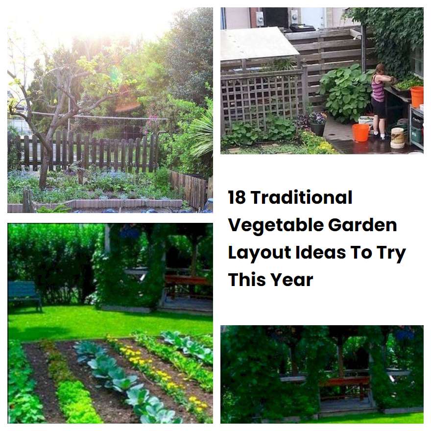 18 Traditional Vegetable Garden Layout Ideas To Try This Year | SharonSable