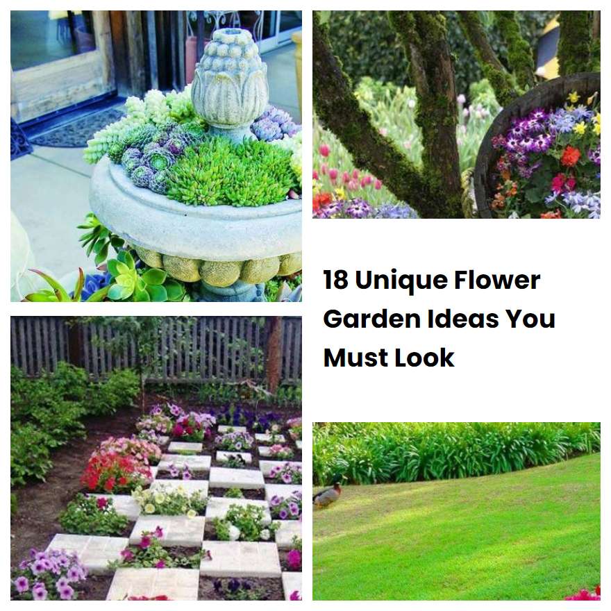 18 Unique Flower Garden Ideas You Must Look Sharonsable