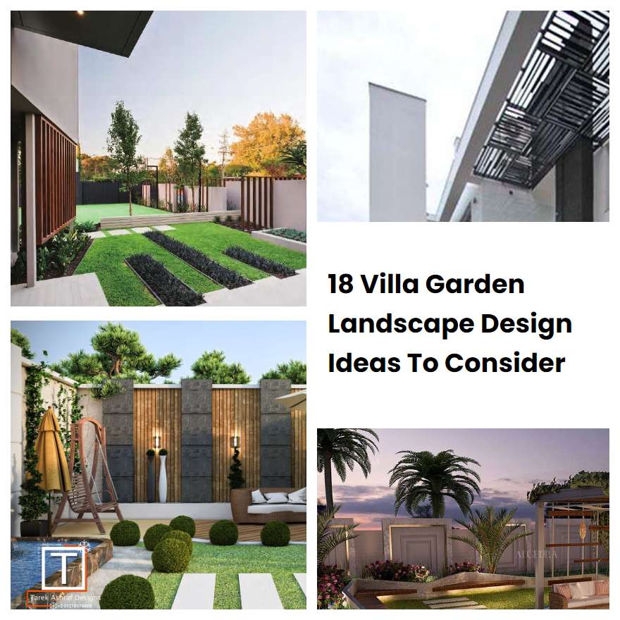 18 Villa Garden Landscape Design Ideas To Consider | SharonSable