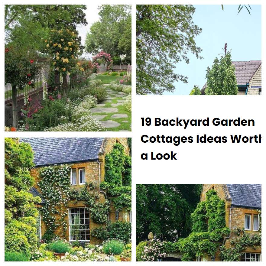 19 Backyard Garden Cottages Ideas Worth a Look | SharonSable