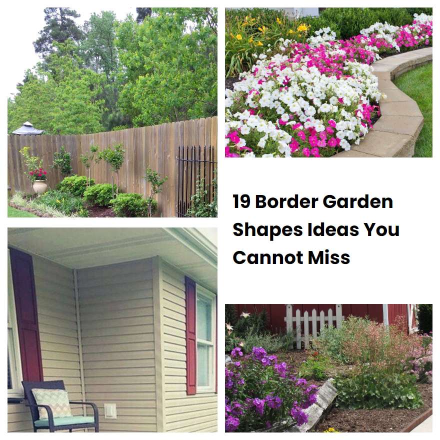 19 Border Garden Shapes Ideas You Cannot Miss | SharonSable