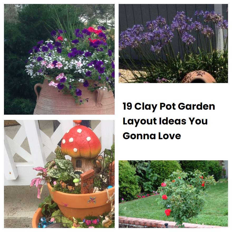 19 Clay Pot Garden Layout Ideas You Gonna Love | SharonSable