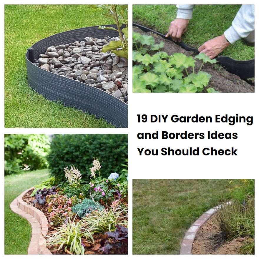 19 DIY Garden Edging and Borders Ideas You Should Check | SharonSable