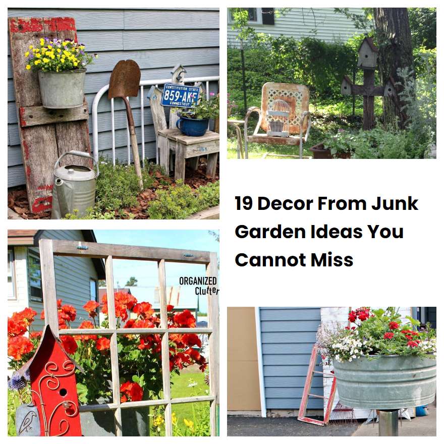 19 Decor From Junk Garden Ideas You Cannot Miss | SharonSable