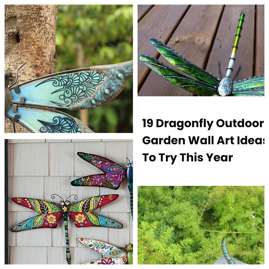 19 Dragonfly Outdoor Garden Wall Art Ideas To Try This Year | SharonSable